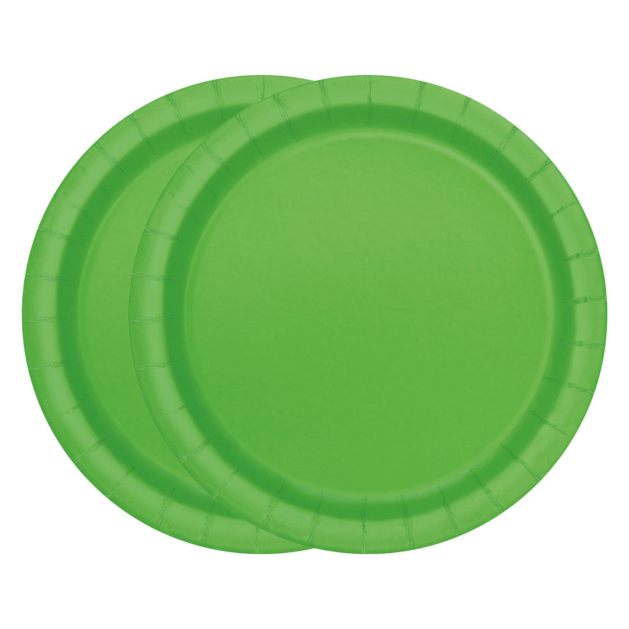 Lime Green - Round Plates - Event Decor Shop